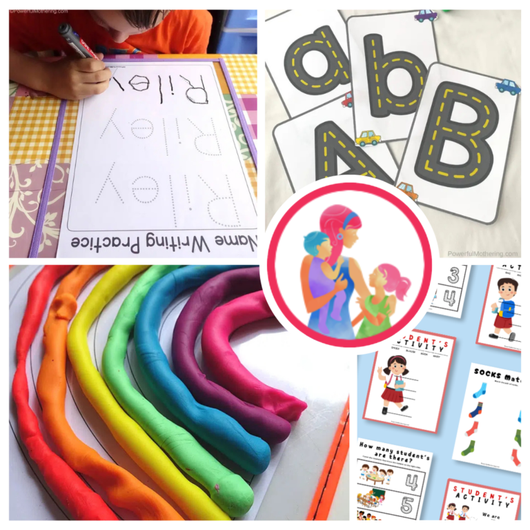 Name Tracing Worksheet Generator - Powerful Mothering - Learning ...