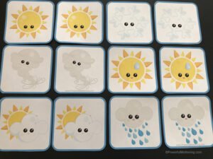 Weather Card Matching Game Free Printable - Powerful Mothering ...