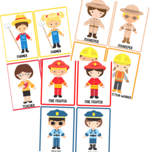 Community Helper Flash Cards - Powerful Mothering - Learning Printables ...
